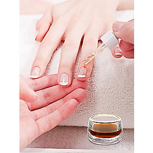 TOROKOM 2Pcs Dappen Dish Glass Monomer Dish with Lid for Acrylic Nails Small Clear Nail Cup Containers for Liquid Powder Damping Dapping Dish Holder Supplies