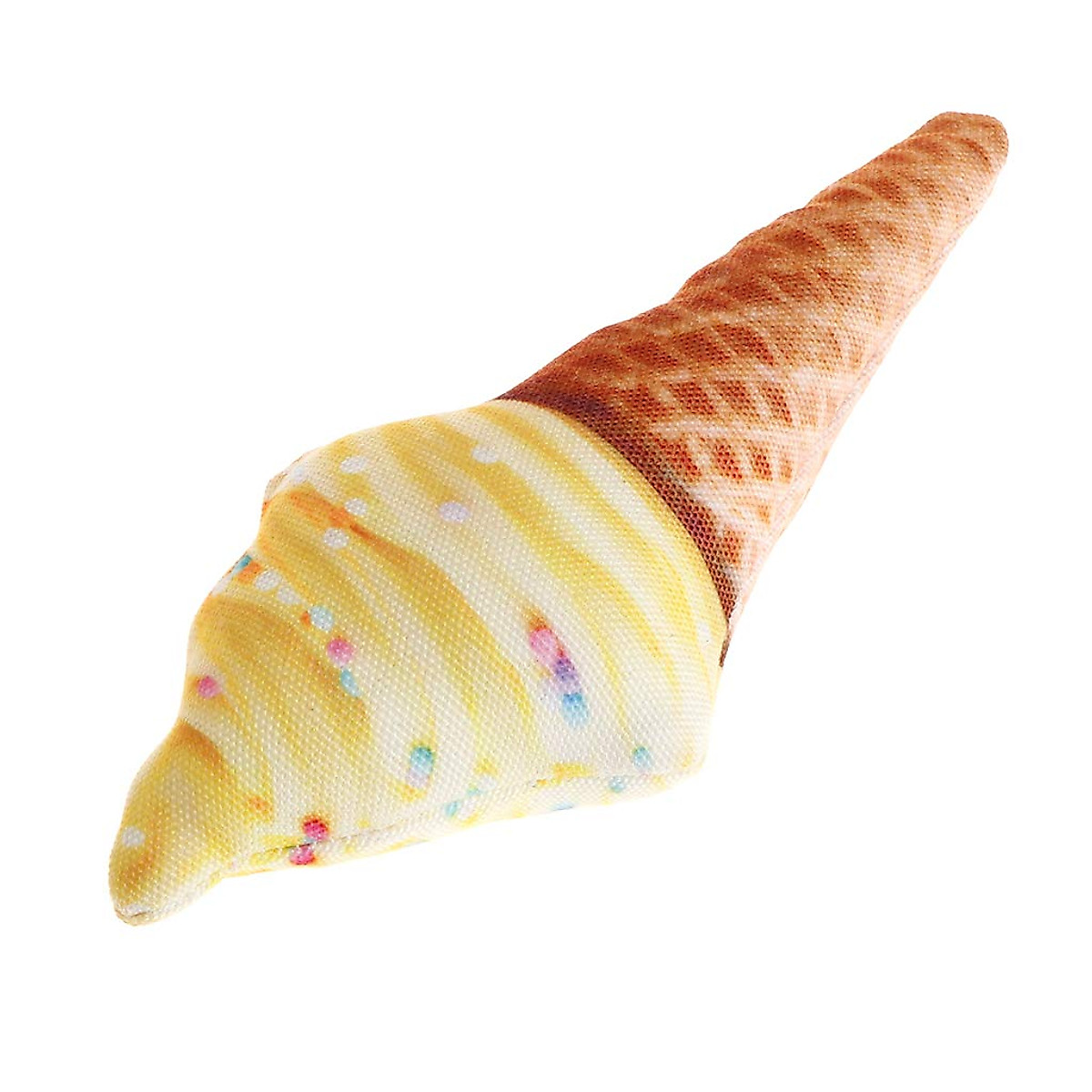 houyifeiqinhu Pet Toy Simulated Meat Ice Cream Food Simulation Squeaky Bite Chew Play Toys Dog Cat Puppy Supplies False Soft Sound Funny Toy 1#