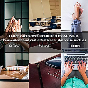 AQINK (with CHIP) Compatible Toner Cartridge Replacement for Brother TN-227 TN227 TN223 for Use in Brother MFC-L3750CDW HL-L3290CDW HL-L3210CW MFC-L3710CW MFC-L3770CDW HL-L3230CDW (BCMY,4-Pack)