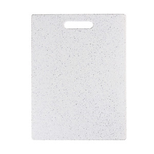 Dexas PolyCoconut EVOLV Poly Cutting Board with Natural Coconut Shells, 11 x 14.5in, White (451-PC32)