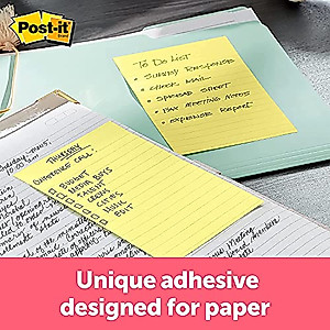 Post-it Notes, 4 x 6 Inches, 1000 Sheets, Assorted Colors, 10 Pads