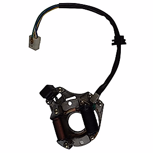 2 Coil Stator Ignition Magneto Plate for 50cc 70cc 90cc 110cc 125cc ATV Quad 4 Wheeler Chinese Taotao Sunl JCL