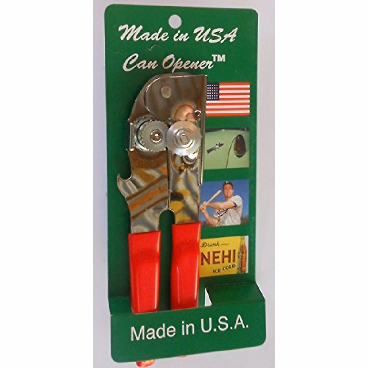 Made in USA Can Opener (Red)