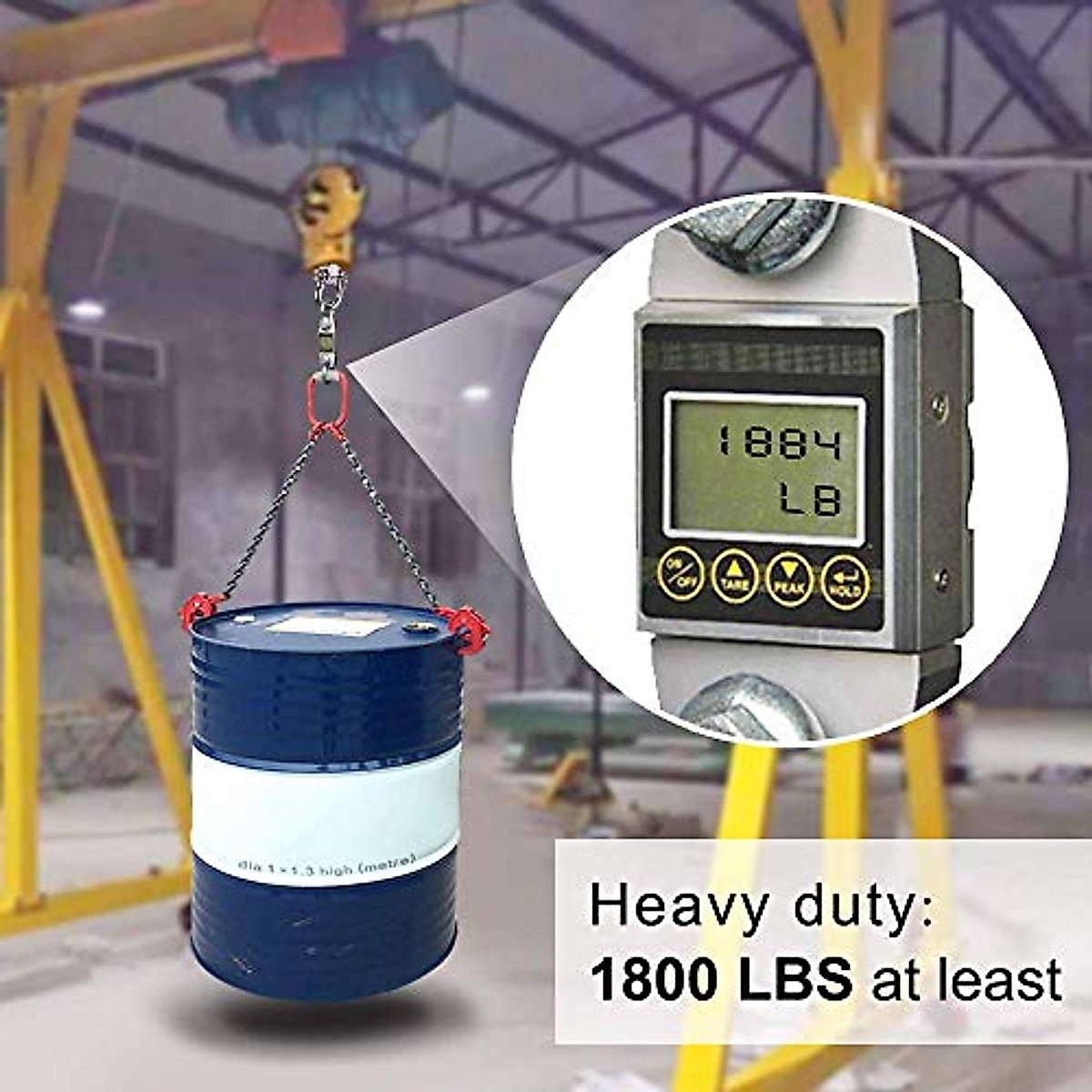 SELEWARE Heavy Duty 180° Swing Hangers, Stainless Steel Eye Screw Bracket, 1800 LB Capacity Playground Yoga Hammock Rope Tire Web Chair Sandbag Punching Bag Porch Swing Sets (4 Pack)