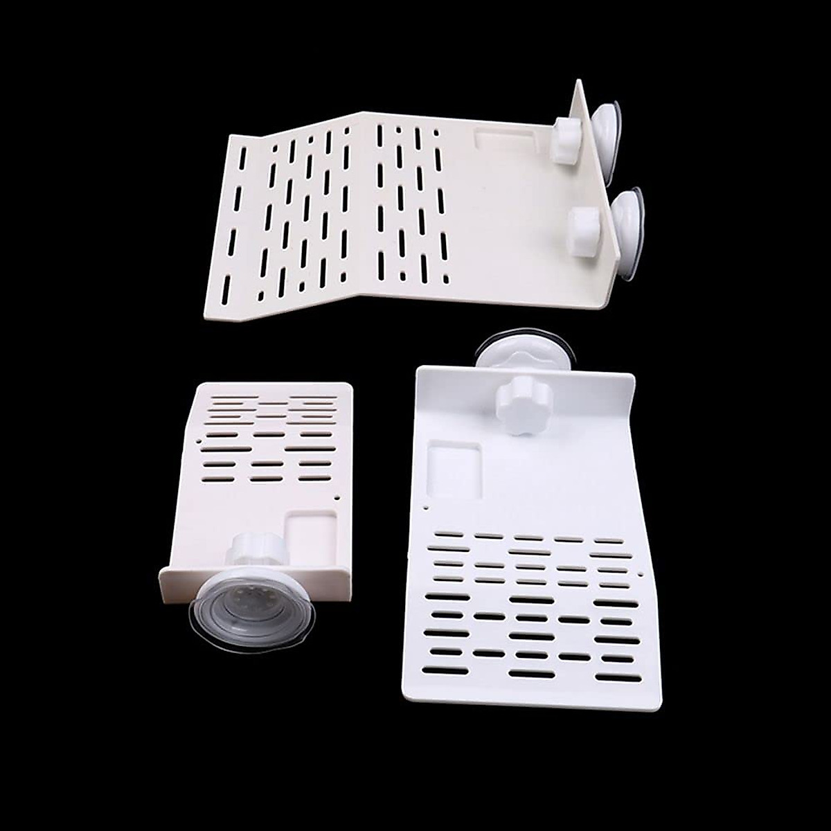 MinLia Feeders Fish Tank Decor Aquatic Pet Supplies Tortoise Aquarium Turtle Platform Rest Board Turtle Pier Basking Terrace(L)