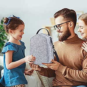 ANNAPRO Hard Carrying Case for Oculus Quest 2, Carrying Travel Case Compatible with Meta/Oculus Quest 2 Headset, Storage Bag for Quest 2 Accessories with Lens Cap Silicone Face Cover Adjustable Straps, Grey