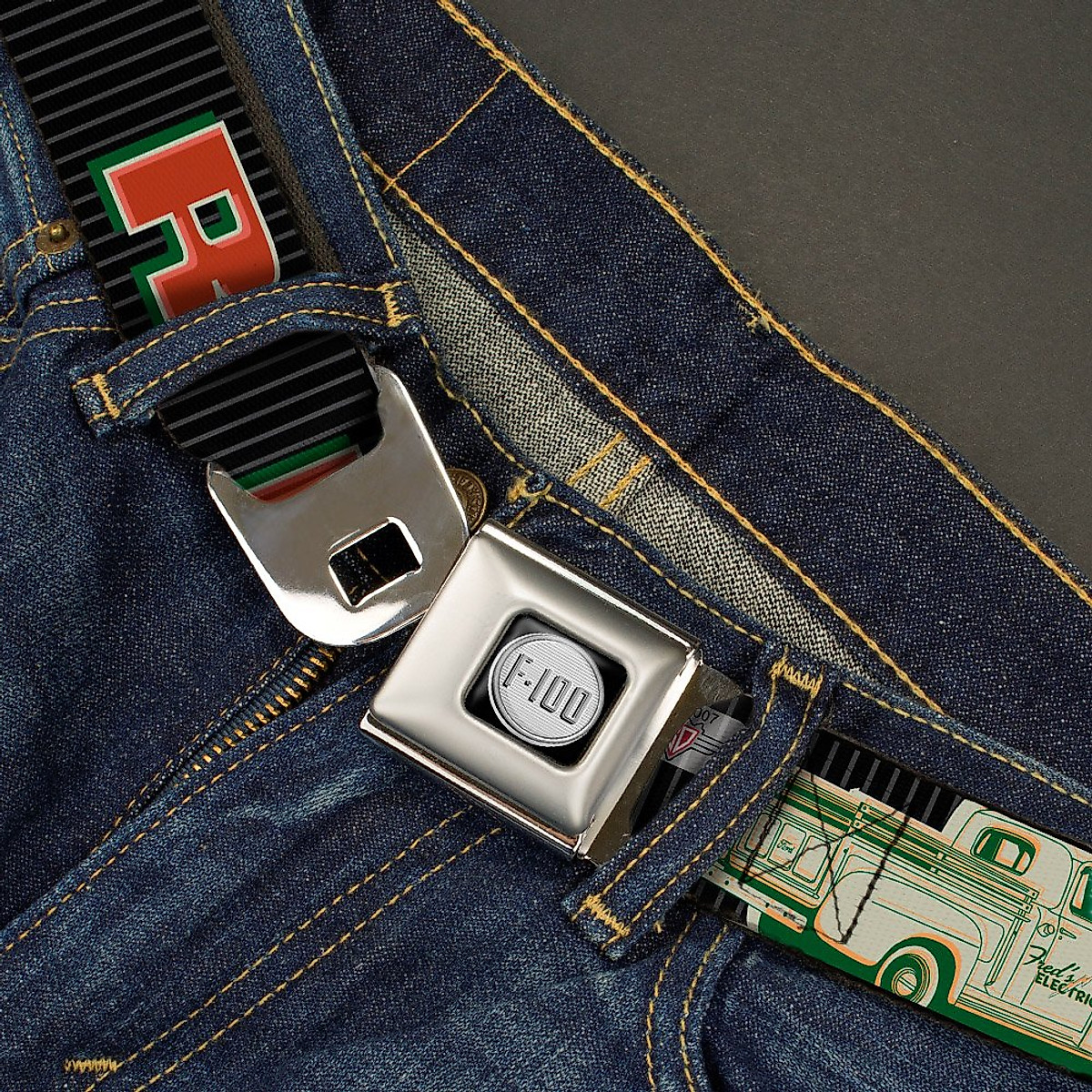 Buckle-Down Seatbelt Belt Ford Trucks Regular