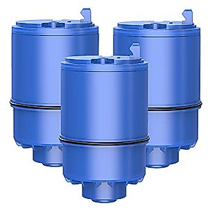 Overbest NSF Certified Water Filter, Replacement for Pur® RF9999®, RF-3375 Faucet Water Filter, Pur® Faucet Model FM-2500V, FM-3700, PFM150W, PFM350V, PFM400H, PFM450S, Pur-0A1 (Pack of 3)