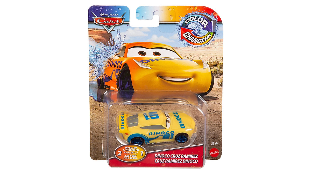 Disney Color Change Cars - Transform with Water Fun!