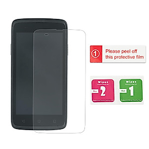 EDA50 Tempered Glass Screen Protector Replacement (3pcs) for Honeywell EDA50 Barcode Scanner, HD Film Fingerprint-Resistant Scratch-Resistant Clear Touch