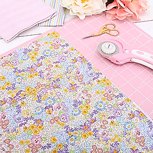 3 Yard Cut Threadart Premium Cotton Quilting Fabric - Blue Floral 4-44" Width - 100% Cotton - Quilting, Sewing, Crafts