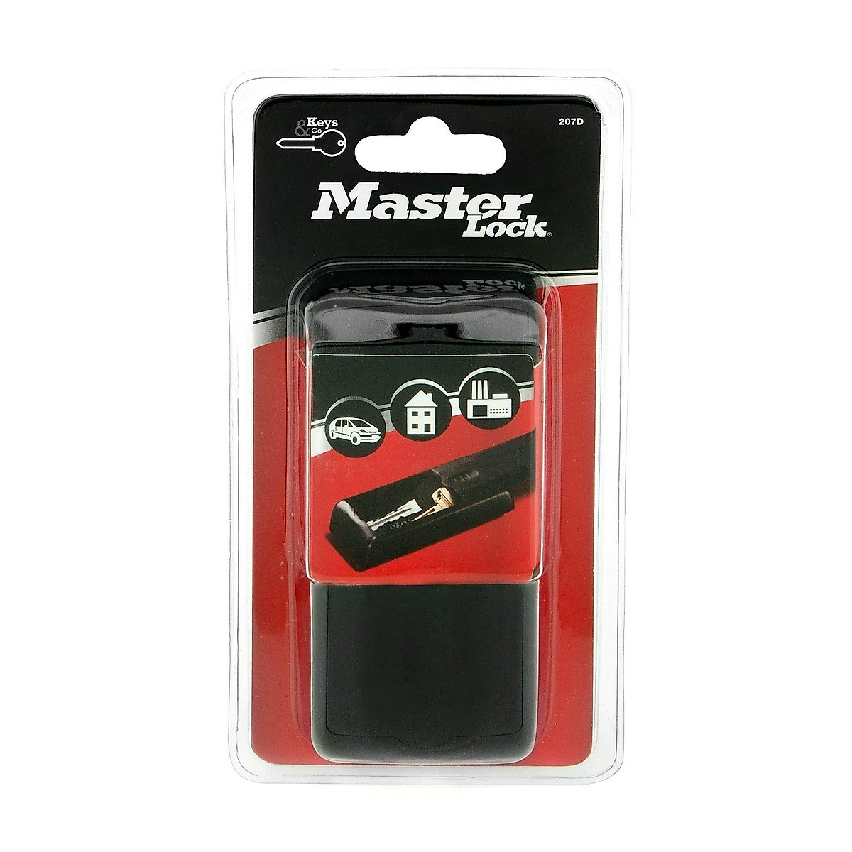 Master Lock 207EURD Magnetic Car Case (Hide Key), Small