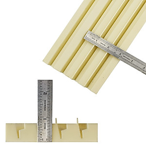 Yuanhe Plastic Domino Card Holders - Dominoes Tile Stand Organizer and Playing Card Game Racks/Trays, Set of 4