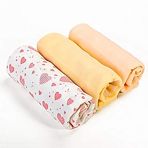 eJoyce Newborn Swaddle Blanket Wrap for Infant by 3 per Pack, EJ-2003 (Set 2)