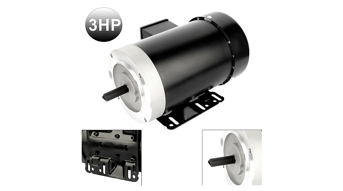 3HP Electric Motor 3450RPM | General Purpose 3-Phase 230V/460V