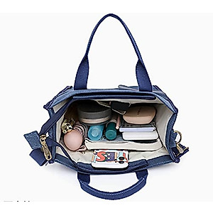 Canvas Tote Bag Women Casual Satchel Bag Handbag Fashion Stylish Crossbody Bag