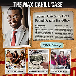 Unsolved Case Files | Cahill, Max - Cold Case Murder Mystery Game - Can You Solve The Crime?