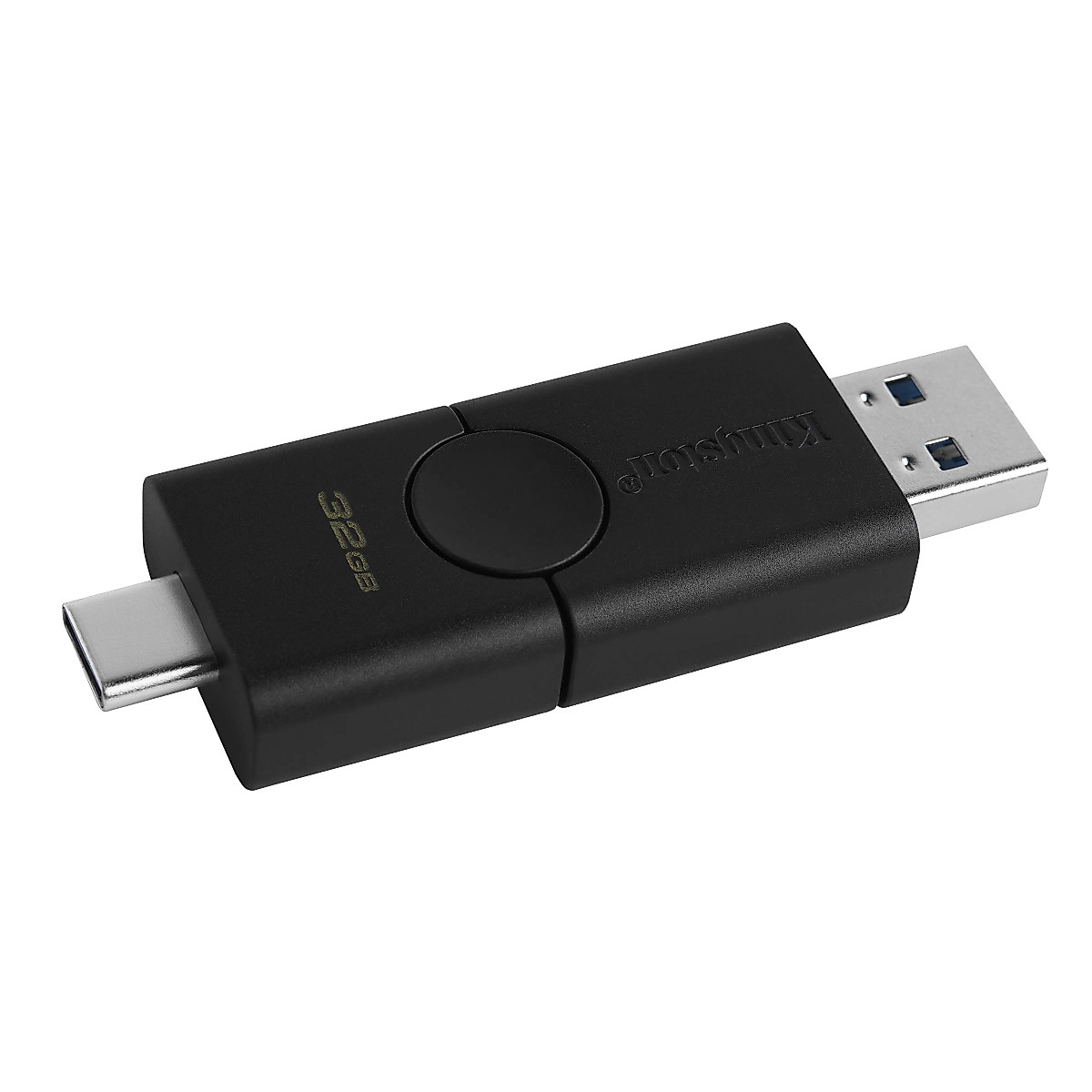Kingston DataTraveler Duo 32GB USB-A and USB-C Dual Connector Flash Drive (DTDE/32GBCR)