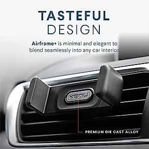 Kenu Airframe+, Air Vent Car Phone Holder Mount, Cell Phone Stand for Car, Expandable Grip & 360 Degree Pivot, Compatible with Latest iPhones, Samsungs, & Androids