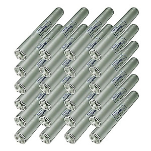 Max Water XLP-4040 (4" x 40") RO (Reverse Osmosis) Commercial Membranes (Good for Industrial Use) - xlp 4040 - (Pack of 24)