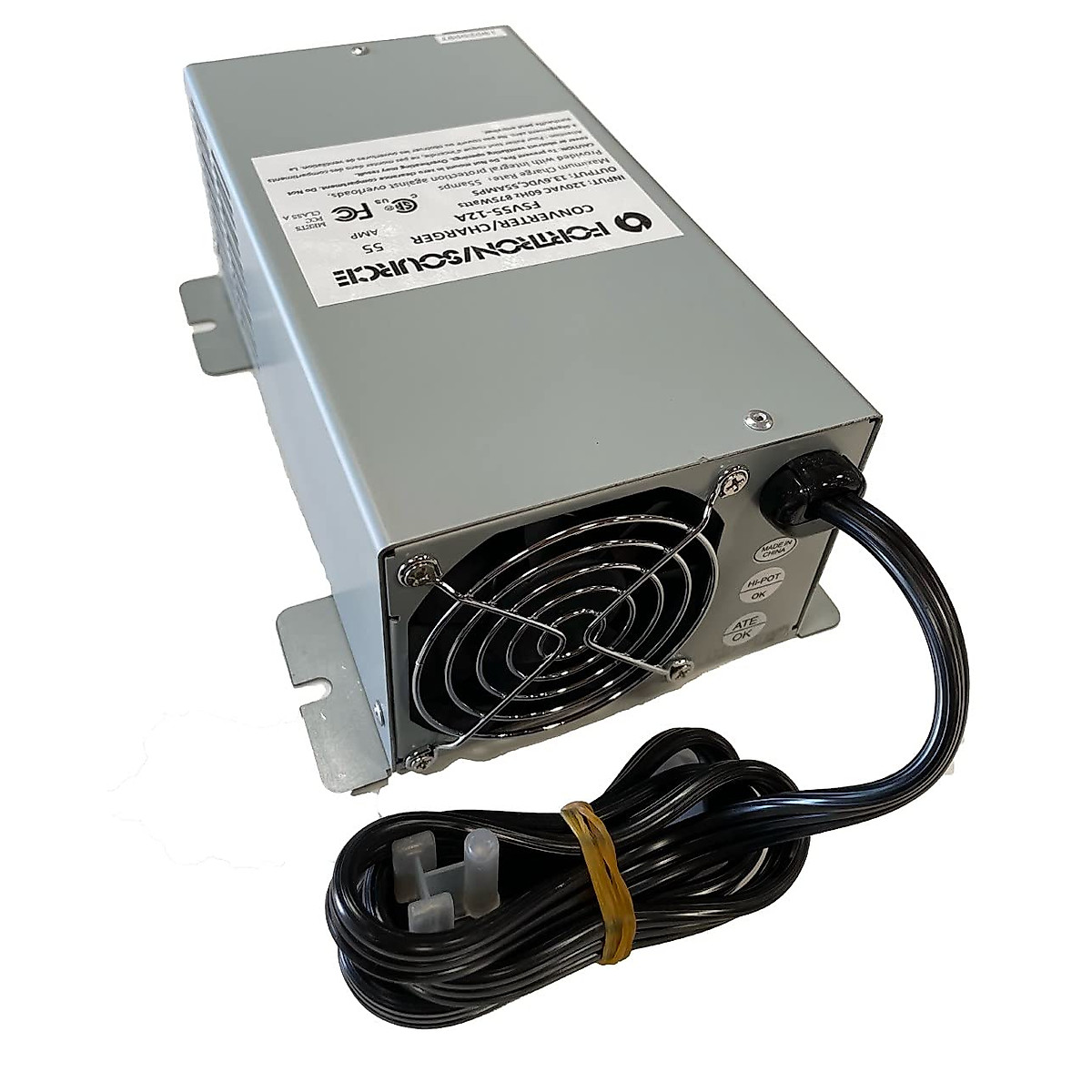 Fortron Source 45Amp RV Converter Charger SRV Series 45A Recreational Vehicle Power Supply AC-DC Converts 120VAC to 13.75VDC FSV45-12A