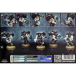 Games Workshop 99120101134" Space Marine Vanguard Veteran Squad, Black for 12 years to 99 years