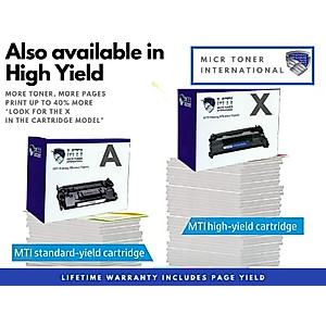 MTI Compatible 30A MICR Toner Replacement for HP 30A CF230A LJ Pro MFP M203 M203dw M203d M203dn M227 M227fdw M227fdn M227sdn Check Printer Ink