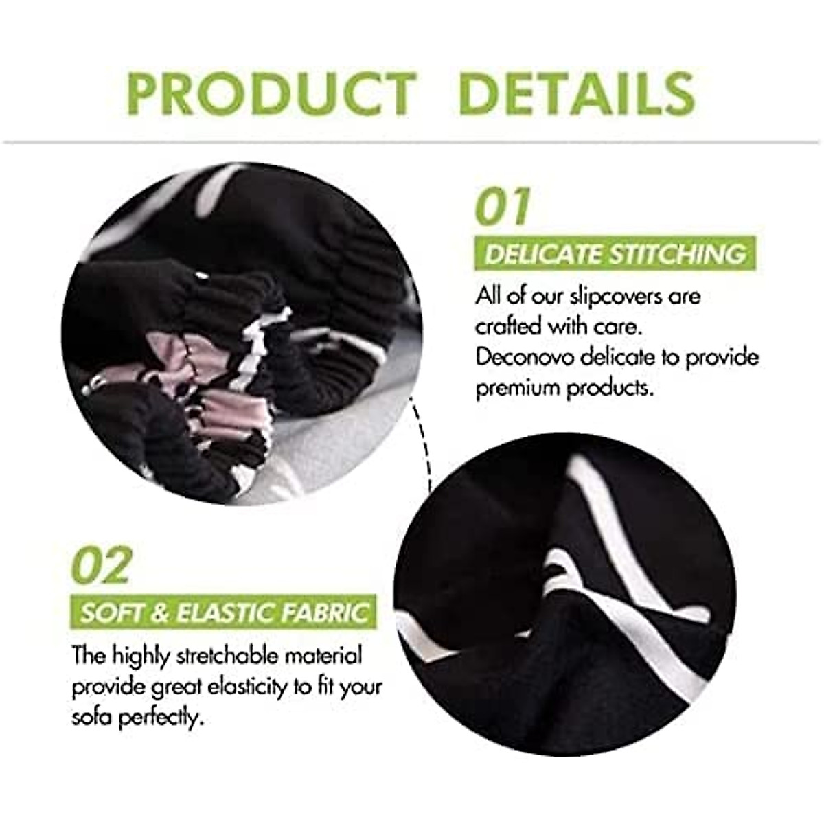 High Stretch Designs Decorative Sofa Covers 1 2 3 4 Seater Flower Vine Blue Large Sofa Slipcover Universal Jacquard Couch Cover Machine Washable Spandex Elastic Easy to Install Non-Slipa7918