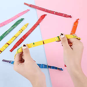 100 Pack Rocket Balloons, Flying Balloon w/Whistling Noise, Screaming Balloon Rocket to the Sky for Parties