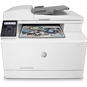 HP Color Laserjet Pro MFP M183fw Multifunction Wireless Printer, Scan, Copy and Fax with Built-in Fast Ethernet, 7KW56A (Renewed)