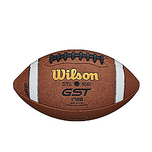Wilson GST Composite Football - Official Size, Tan