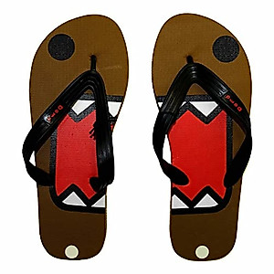 Domo-Kun Domo Face Flip Flops Sandals | L