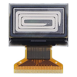 Organic LCD Display, Organic Light Emitting Diode Display 128x64 Resolution 0.96in 30PIN for DIY(Yellow Blue Dual Displaying)