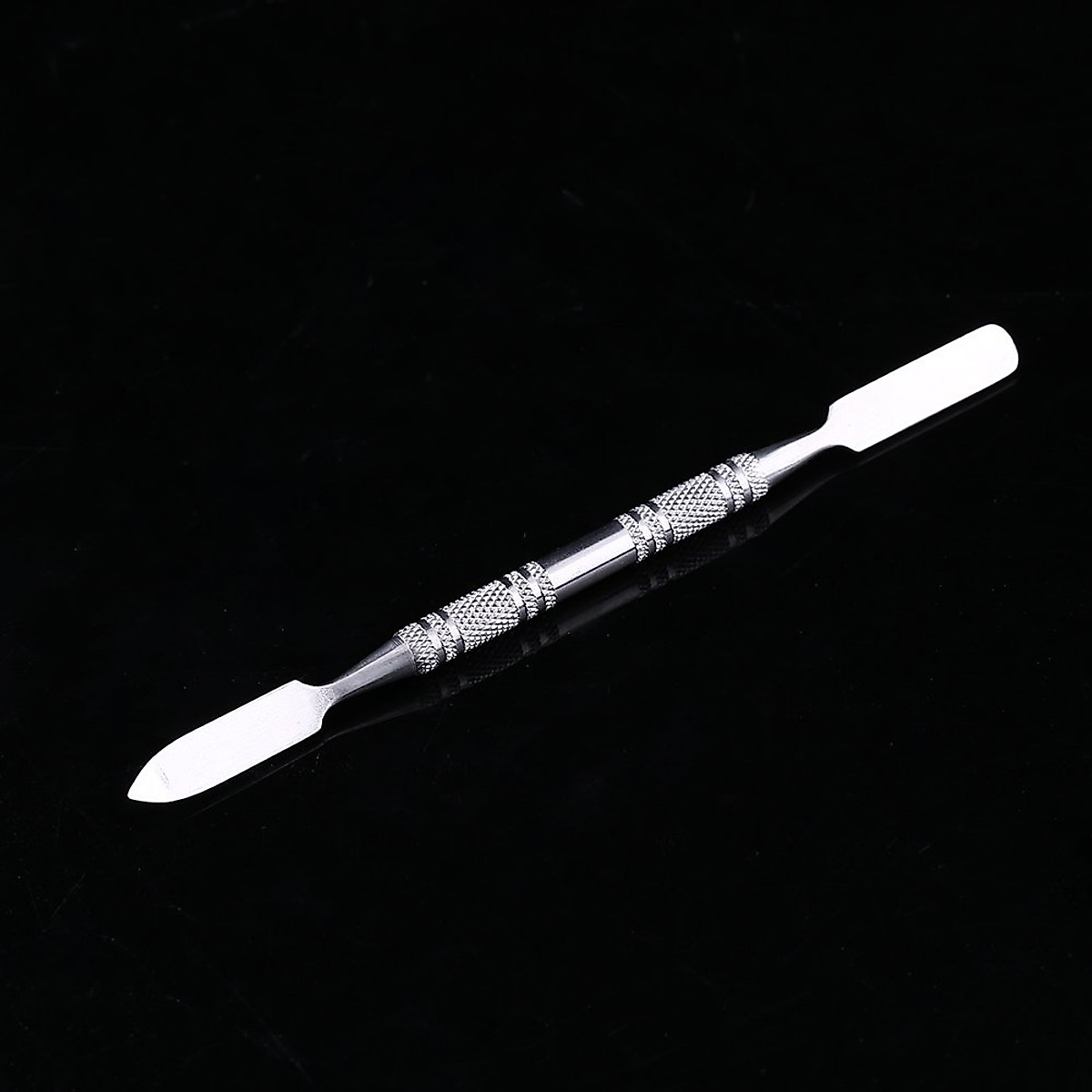 Mixing Palette Small Stainless Steel Makeup Palette Rec Shape Mixing Plate Tools with Spatula Nail Art Palette for Blending Cosmetic Shades