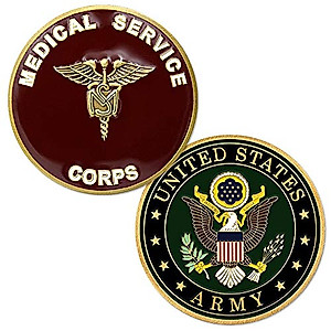 U.S. Army Medical Services Corps Challenge Coin
