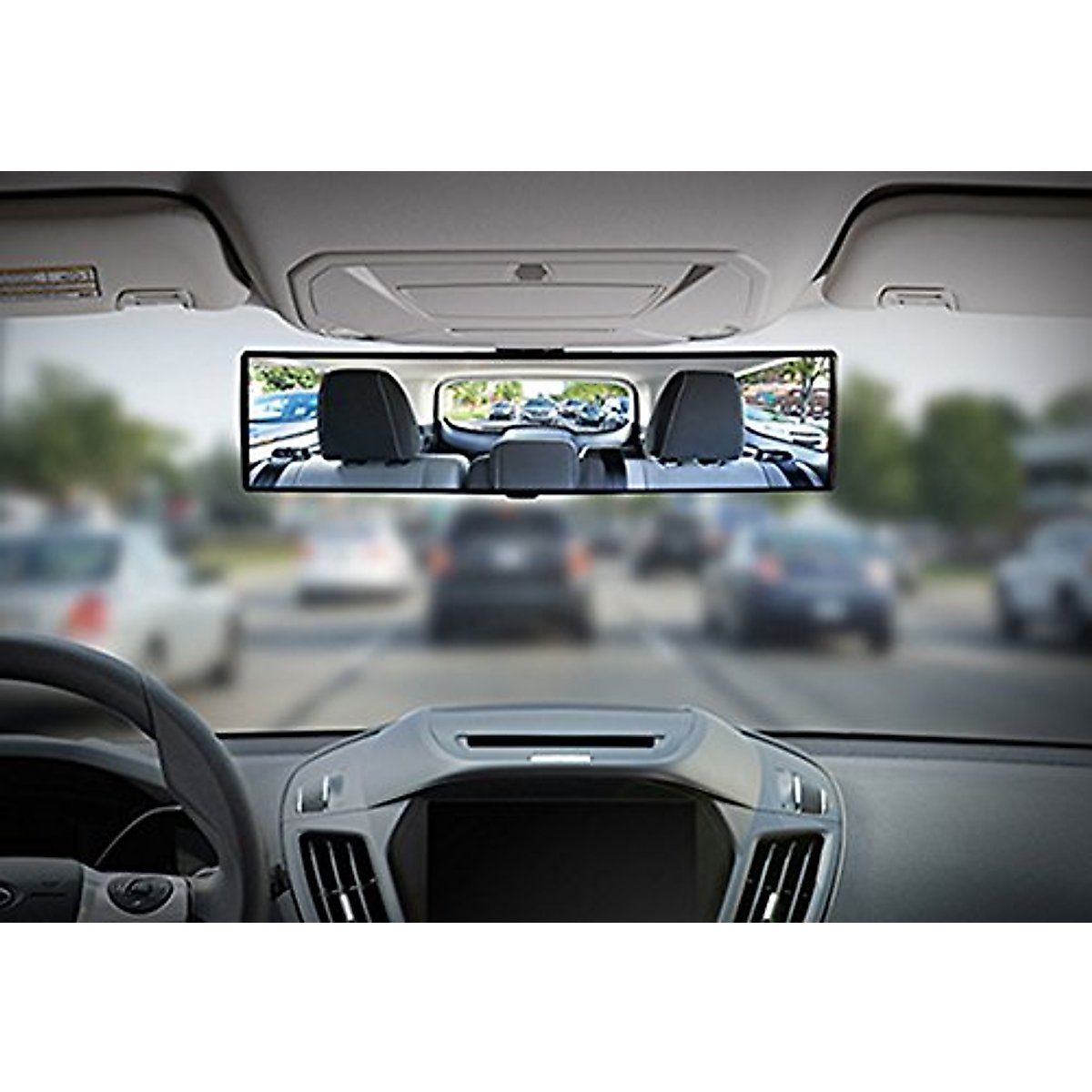 Sharper Image Panoramic Rearview Mirror