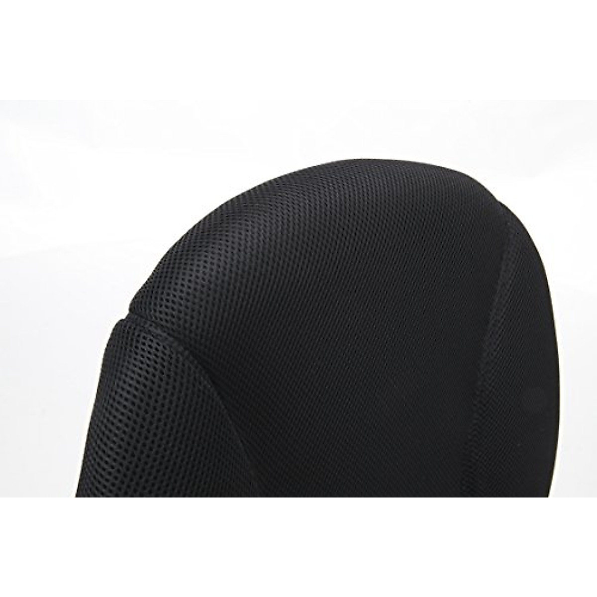 OFM ESS Collection Upholstered Armless Swivel Task Chair, 22.75in. D x 24.50in. W x 34in. - 39in. H, Black