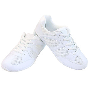 Danzcue Aurora Cheer Shoes, White, 7M