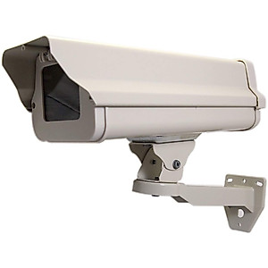 BeElion 2-Part in Pack Aluminum Housing CCTV Security Surveillance Indoor Outdoor Camera Box Weatherproof Heavy Duty and Wall Mount Adjustable Mount Bracket Kit for CCTV Surveillance Cameras System