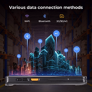 MUNBYN 099 [Android 11+1D 2D Scanner] Android-Barcode-Scanner 2024 New, PDA Handheld Computer,Equip with Zebra Scanner SE4710, Store Inventory Scanner, QR UPC, Rugged 4G, Data Collector for Warehouse