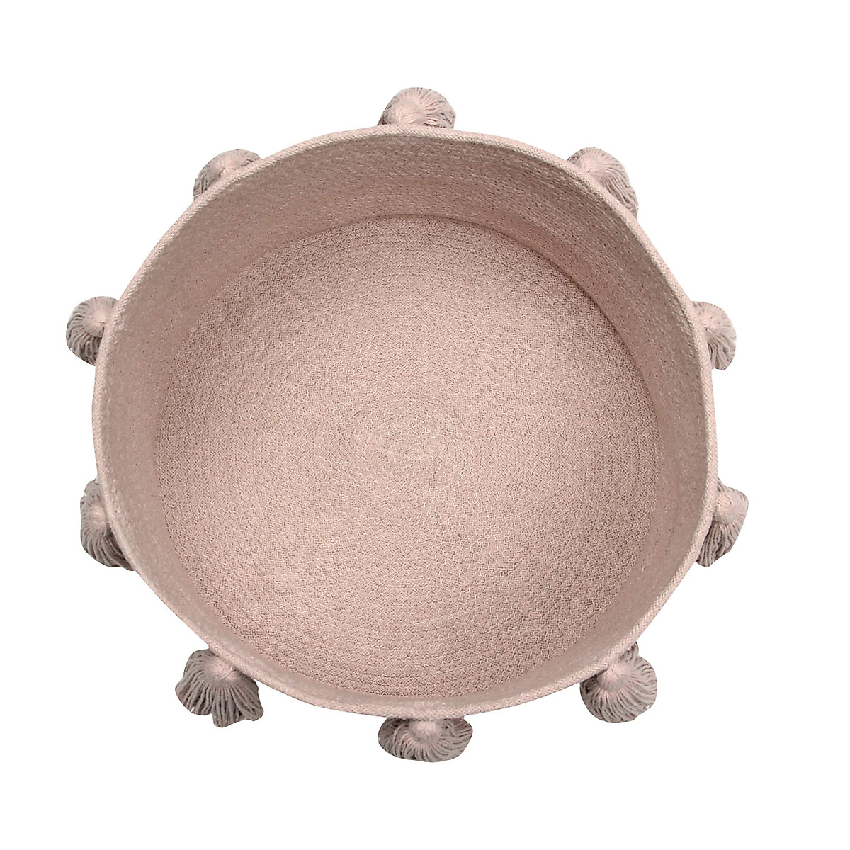 Lorena Canals BSK-TAS-VINTNU Tassels Vintage Nude Basket