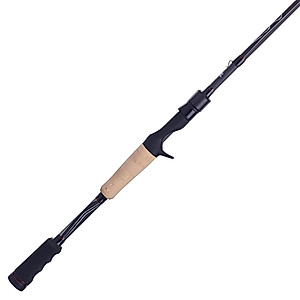 Abu Garcia Winch Casting Fishing Rod, Black, 7' - Medium Heavy - 1pc