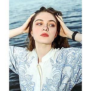 CTYBB 4 Pack Stretchy Nylon Solo Loop Bands Compatible with Apple Watch 40mm 38mm 44mm 49mm 45mm 42mm 41mm, Adjustable Braided Elastic Sport Straps Womens Men Wristbands for iWatch Series 9 8 7 6 5 4 3 2 1 SE Ultra