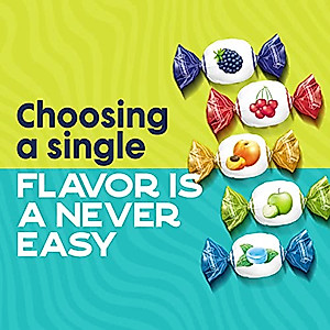 Colombina Delicate Fruit Filled Drops Individually wrapped hard candy in a bulk bag of 4 Assorted Fruit Candy Flavors, 2.2 pounds, 660 candies from Colombina