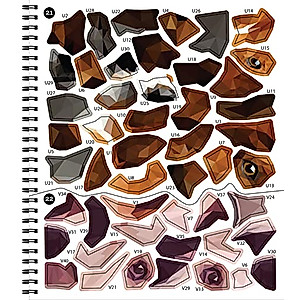 Brain Games - Sticker by Number: Dogs (28 Images to Sticker)