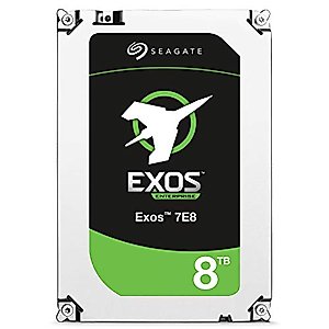 Seagate Enterprise Capacity 3.5 | ST8000NM0075 | 8TB 7200 RPM SAS 12Gb/s 256MB Cache | 512e | Internal Hard Disk Drive