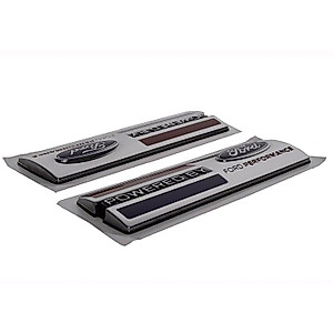 Ford Racing Powered by Ford Performance Badge (2 Badges)