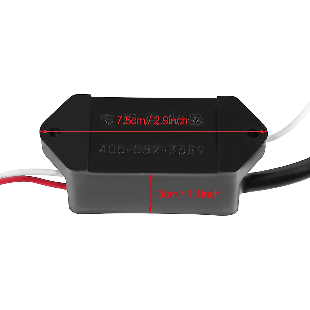 DC 3.6V/4.8V/6V/12V High Voltage Transformer 3kV-11kV Boost Step-up Inverter Arc Pulse Generator Power Module Black