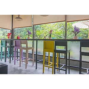 VSUDO 2 Rolls 35.4" by 78.7" Static Cling Window Film for Privacy, Frosted Glass Pattern Window Tint Sticker for Home or Office (38.75 Sq. Ft Total)