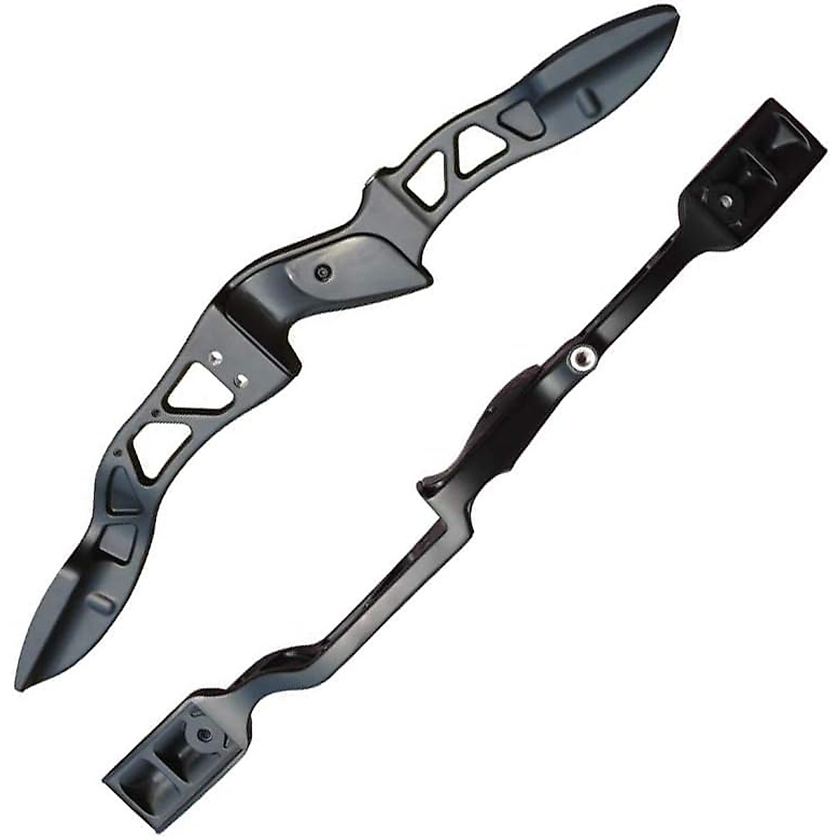 ZSHJGJR 66 Inch Archery Takedown Recurve Bow Athletic Competition Bow 22-38lbs Right Hand for Professional Practice Shooting with 6 Pieces Carbon Arrows (24lbs, Red)